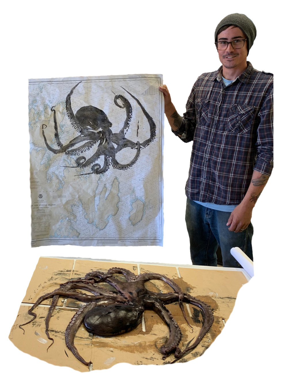 FISHING FOR ART | Artist and Traveler from Kailua, Hawaii. Gyo Taku ...